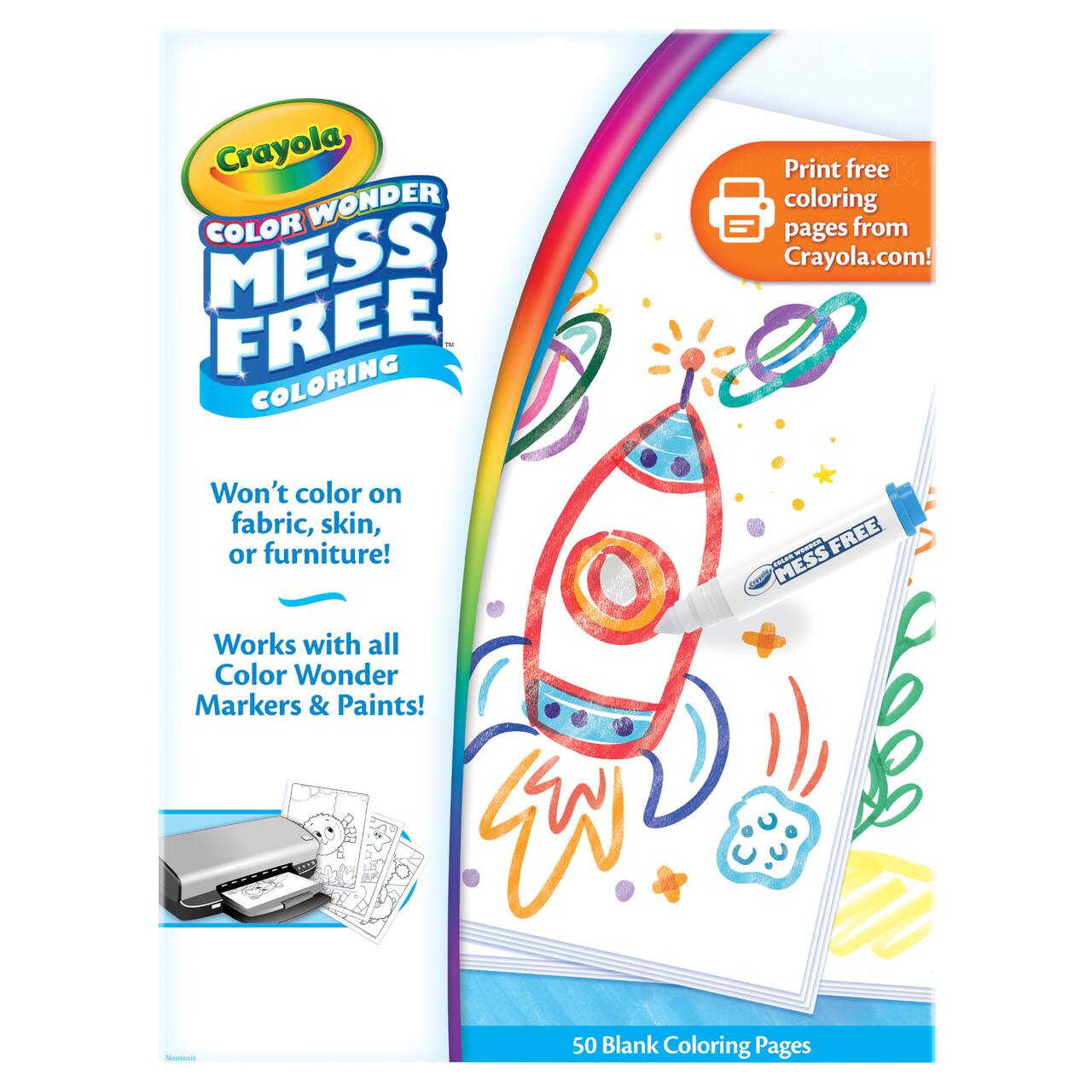 Crayola Color Wonder Mess Free Blank Printable Coloring Pages 50ct crayola-color-wonder-mess-free-blank-printable-coloring-pages-50ct